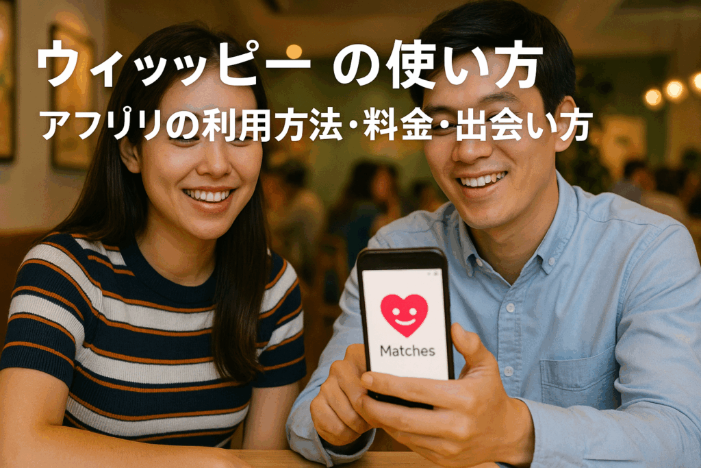 【評判】WIPPY（ウィッピー）は実際どうなのか？アプリの評判・口コミ・使い方・料金・出会い方・マッチングアプリの年齢層・会員数についてまとめました！